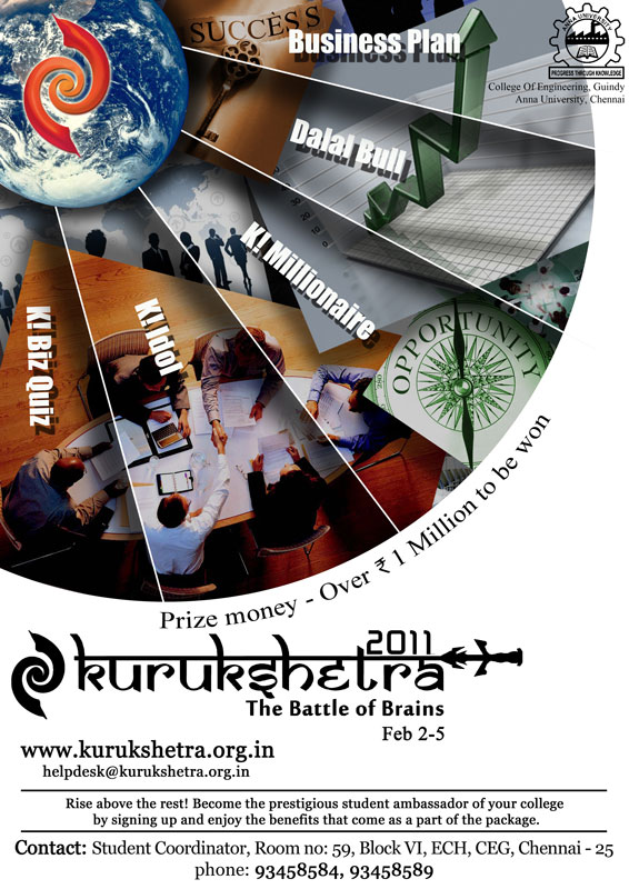 Kurukshetra 2011 Poster - Graphic Design